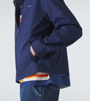Prada Technical Blouson Jacket - Blue