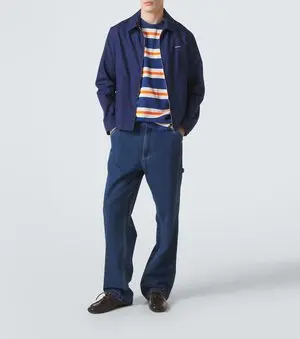 Prada Technical Blouson Jacket - Blue