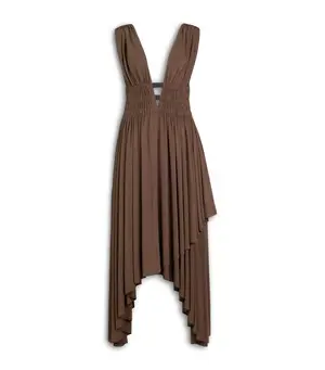 Alaïa High-low Midi Dress