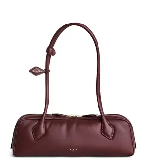 Alaïa Medium Lambskin Le Teckel Shoulder Bag - Red