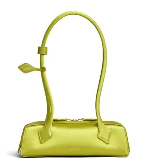 Alaïa Small Le Teckel Satin Shoulder Bag