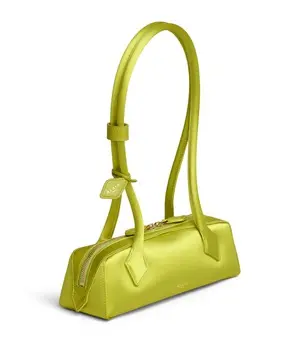 Alaïa Small Le Teckel Satin Shoulder Bag