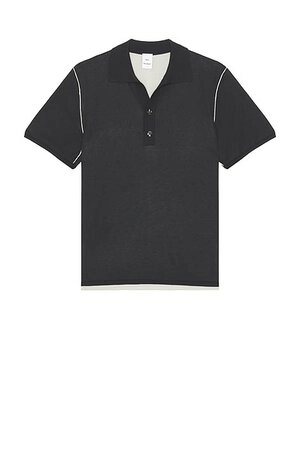 WON HUNDRED Jonas Two Layer Knit Polo