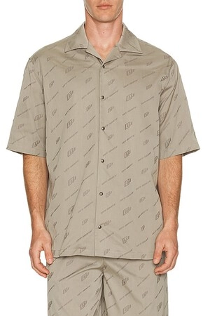 Off-White Jacquard Bowling Shirt