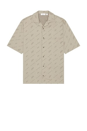 Off-White Jacquard Bowling Shirt