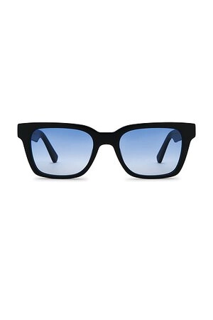 MESSYWEEKEND Dean Sunglasses - Black & Gradient Blue