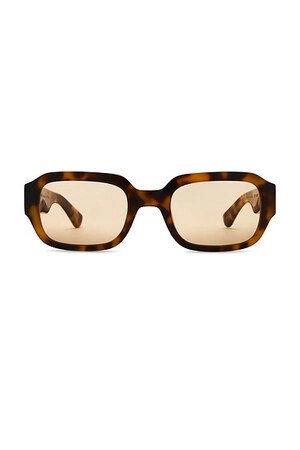 MESSYWEEKEND Downey Sunglasses Tortoise & Orange