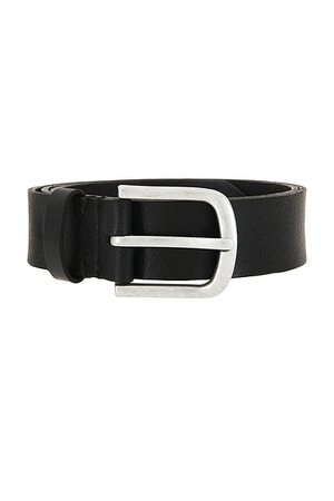 CORRIDOR Leather Belt With Steel Buckle