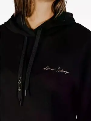 Armani Exchange Logo-lettering Hoodie