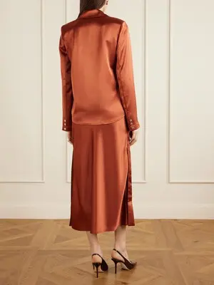 VIOLANTE NESSI Satin Blouse