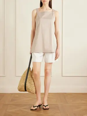 Max Mara Cotton-blend Beachwear Top