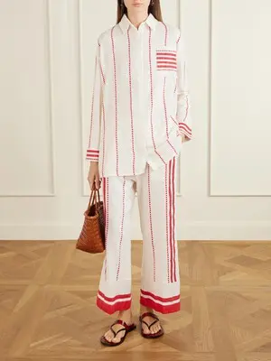 LEMLEM Mariam Cotton-gauze Shirt