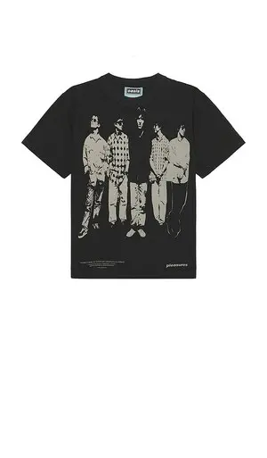 PLEASURES X Oasis Definitely Heavyweight Shirt In . Also - Black