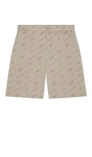Off-White Jacquard Shorts - Neutral