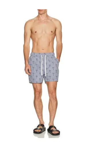 Onia Charles 5 Swim Trunk - Blue