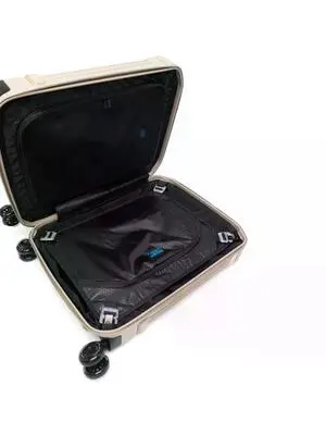 PIQUADRO Pop Suitcase With Telescopic Handle And Combination Lock