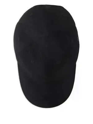 LANVIN Logo-patch Baseball Cap - Black