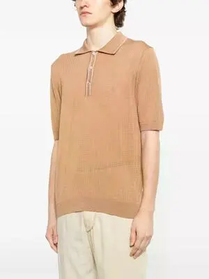 Tagliatore Short-sleeve Polo Shirt - Neutrals
