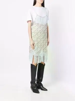 Dsquared2 Floral-print Silk Dress