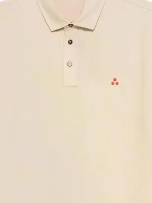 Peuterey Logo-embroidery Polo Shirt - Neutrals