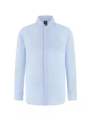 Boggi Milano Naples Collar Checked Shirt