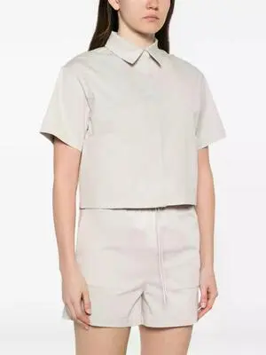 ALPHATAURI Short-sleeve Patch-pocket Shirt