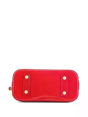LOUIS VUITTON Alma Handbag Monogram Vernis Bb Shoulder Bag