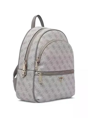 Guess Monogram-pattern Zip-around Backpack