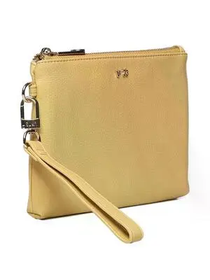V°73 Keira Logo Wristlet Clutch Bag