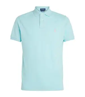 Polo Ralph Lauren Cotton Mesh Custom-fit Polo Shirt