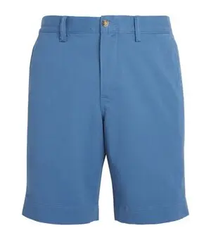 Polo Ralph Lauren Stretch-cotton Bedford Shorts - Blue