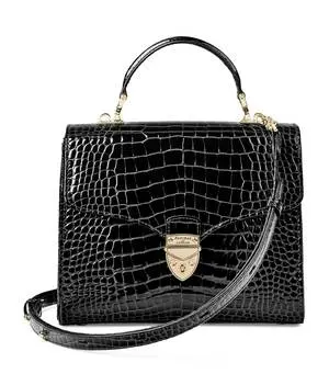 ASPINAL OF LONDON Mayfair Top-handle Bag - Black