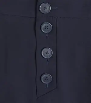 Claudie Pierlot Sailor Wide-leg Trousers - Blue