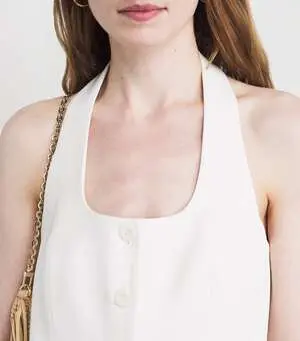 Claudie Pierlot Halter Neck Waistcoat