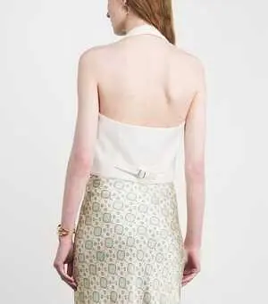 Claudie Pierlot Halter Neck Waistcoat