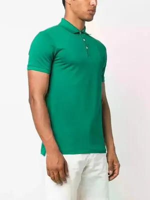 Polo Ralph Lauren Stretch-cotton Polo Shirt With Signature Pony Motif - Green