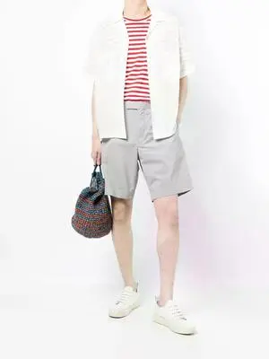 Polo Ralph Lauren High-waisted Bermuda Shorts - Grey