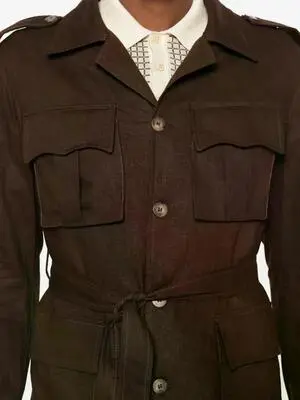 OFFICINA SARTORIALE Zanzibar Belted Jacket