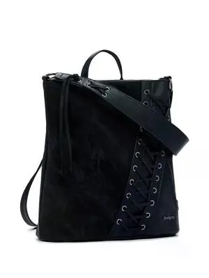 Desigual Lace-up Panel Backpack