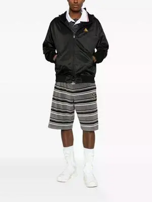 Martine Rose Striped Elasticated Waistband Shorts
