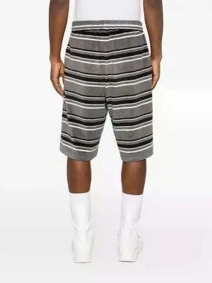 Martine Rose Striped Elasticated Waistband Shorts