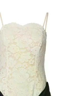 For Love & Lemons Karissa Lace Maxi Dress
