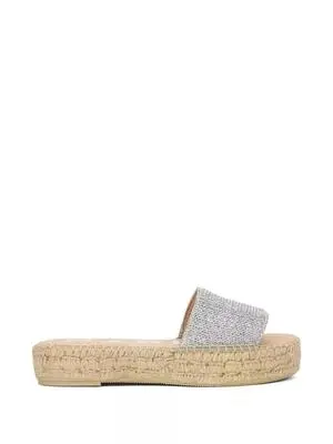 Manebí Glitter Effect Platform Sandals