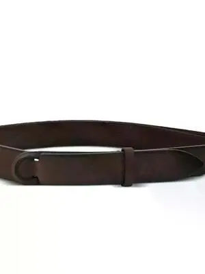 Orciani Leather Loop-buckle Belt