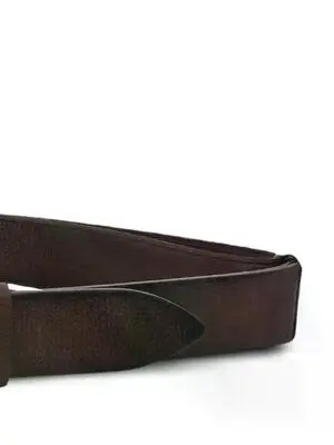 Orciani Leather Loop-buckle Belt