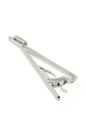 Tateossian Halo Rectangular Crystal-embellished Tie Clip