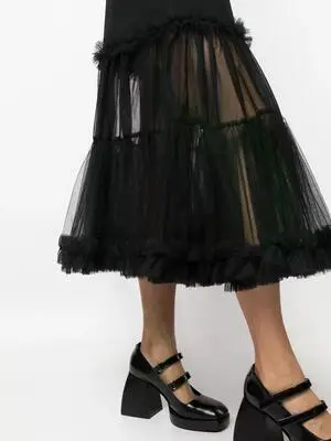 Viktor & Rolf Panelled Tulle Skirt