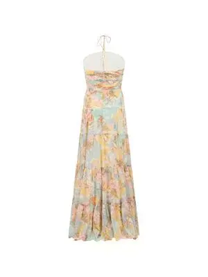 Ralph Lauren Floral Print Tiered Maxi Dress