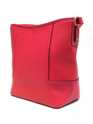 Moschino Logo-lettering Panelled Shoulder Bag