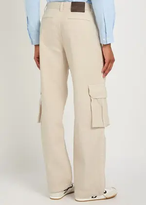 Loewe Straight-leg Cotton Cargo Trousers